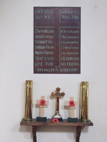 Dowsby | South Lincolnshire War Memorials